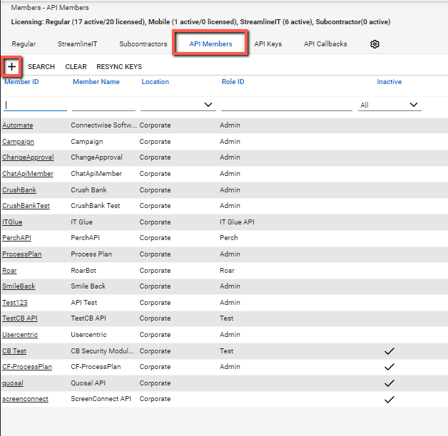 ConnectWise API Key Setup